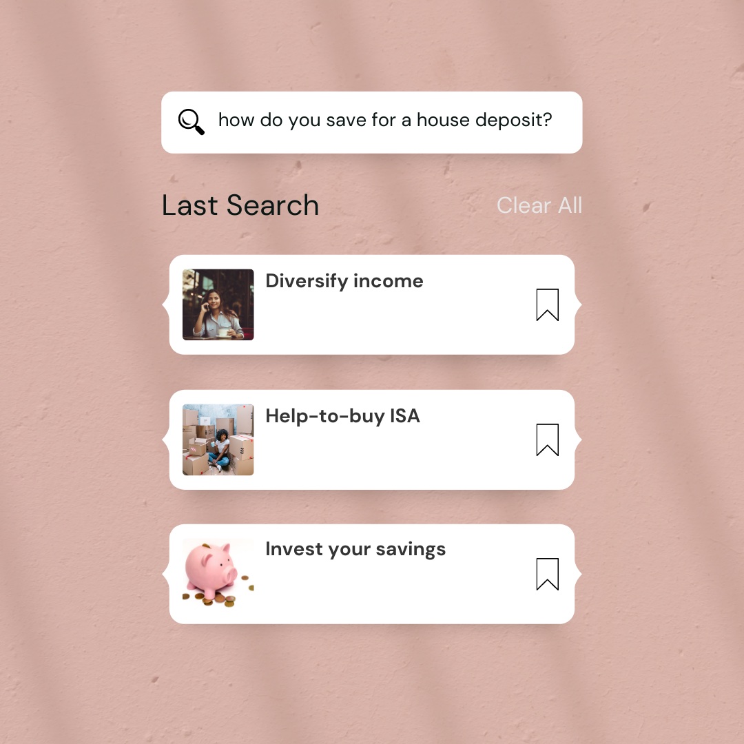 How to save up for a housing deposit